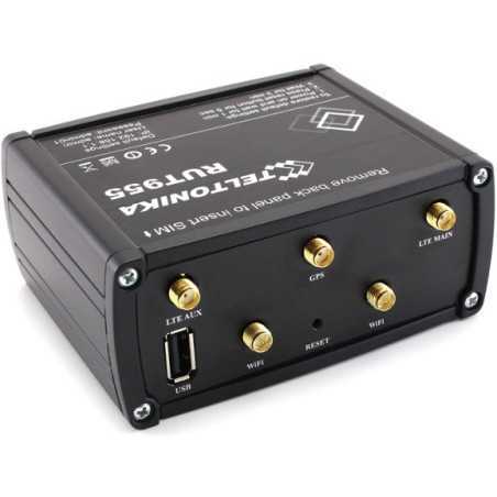Teltonika RUT955 Router Dual Sim 4G LTE I/O RS232 RS485 GPS 3G