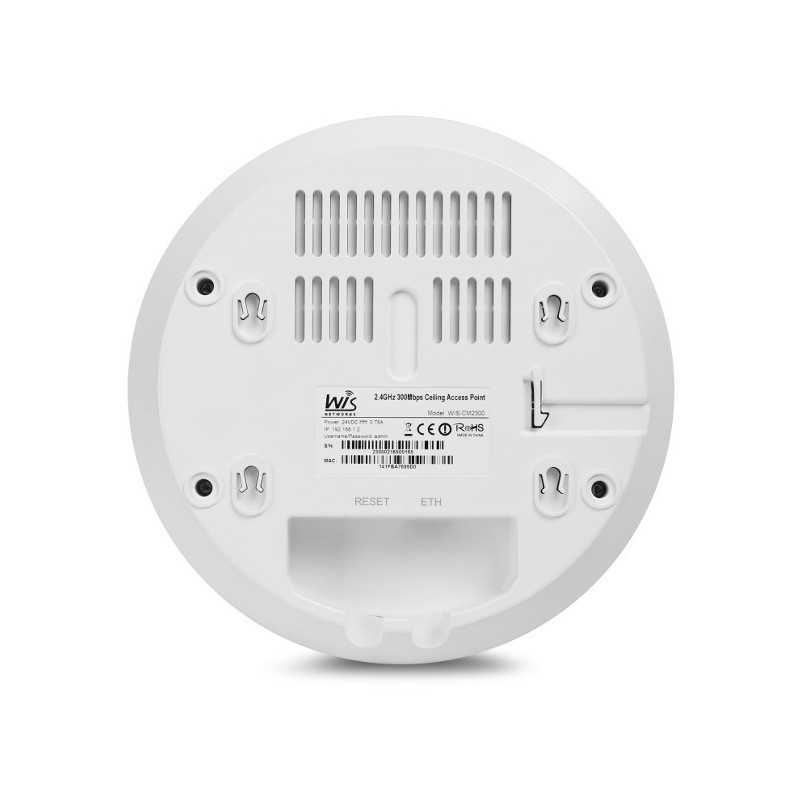 WIS-CM2300 Access Point ceiling wall 300Mbps Hi-Power Wisnetwork