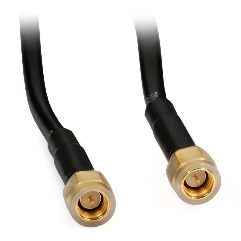 Antenna 4G LTE 3G GSM MIMO 2x2 10dBi Yagi con cavo da 10m - connettore ...