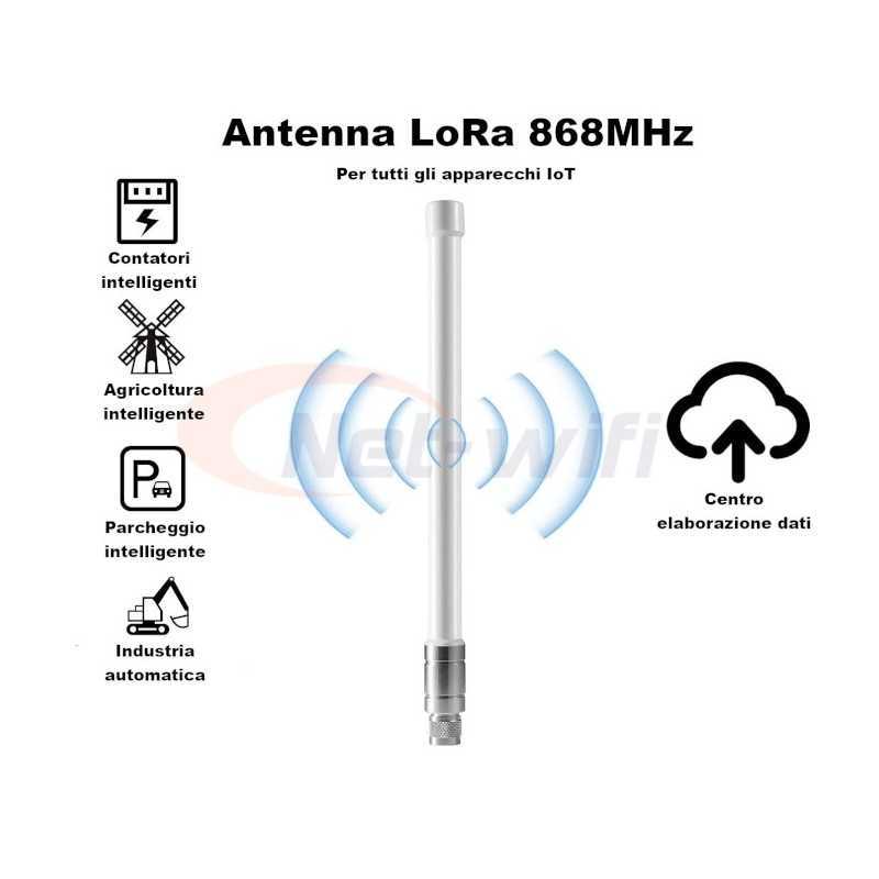8 dBi 868 MHz LoRaWAN Helium Rundstrahlantenne für IoT-Miner