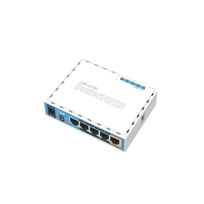 Mikrotik hAP RouterBOARD 5 LAN-Ports RB951Ui-2nD PoE In/Out L4-Lizenz