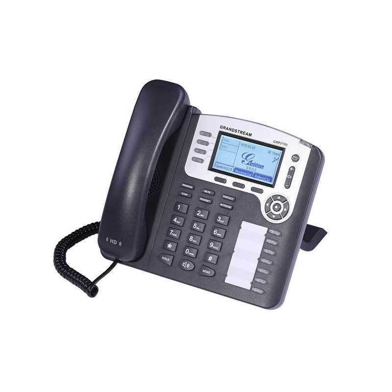 Telefono IP Grandstream GXP2100 HD - 4 Linee SIP - PoE