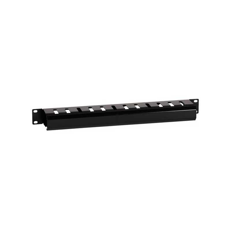 Pannello passacavi orizzontale 1U armadio rack 19"